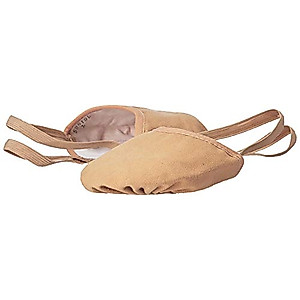 Bloch Women's Eclipse Canvas Contemporary Ballet Shoe S0619L Gymnastics, Nude, Medium