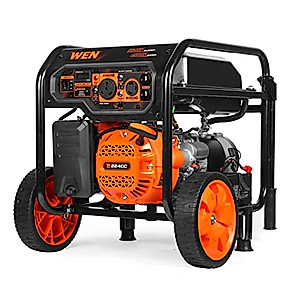 WEN 5600-Watt Portable Generator, Electric Start, 224cc, Transfer-Switch and RV-Ready with CO Shutdown Sensor (GN5602X)