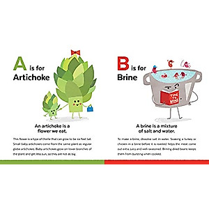 A Is for Artichoke: An ABC Book of Food, Kitchens, and Cooking from Artichoke to Zest (America's Test Kitchen Kids, Stocking Stuffer for Babies and Toddlers)