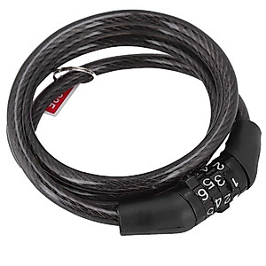 No Key Waterproof Passwords Bike Security Lock, Anti-Theft Bike Coded Cable Lock, Easy to Operate, Mountain Bicycle Children for Bike Home