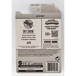 Sky Show No.68 Red Yellow Skyfire 1-64 Helicopter