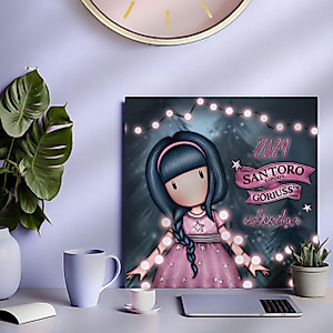 Santoro Gorjuss 2024 Wall Calendar - The Perfect Monthly Calendar For Easy Planning - For Girls, for Women, For home, For School