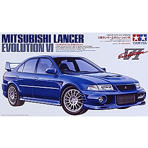 Tamiya 24213 1/24 Mitsubishi Lancer Evolution Vi Plastic Model Kit