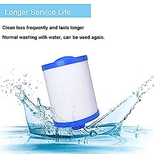 Ketofa PWW50 Filter for Compatible with Pleatco Spa Hot Tub Filter, PWW50P3 Spa Filter Compatible with Unicel 6CH-940 Filbur FC-0359 Waterways 817-0050 Front Access Skimmer Aber Hot Tubs(2 Pack)