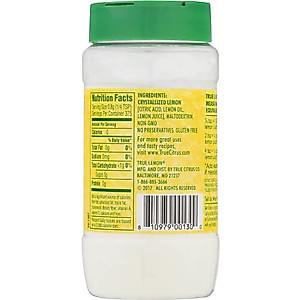 True Lemon Crystalized Lemon Shaker, 10.6 oz