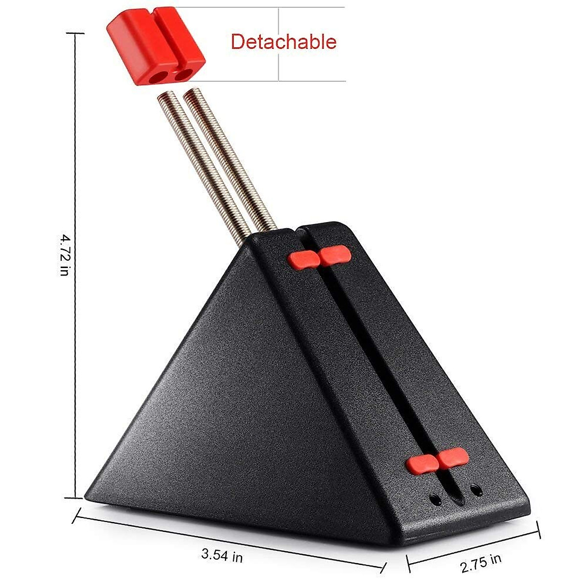 CASETHRONE Gaming Mouse Cable Management,aBell Mouse Bungee Device for Esports FPS Game(Black)