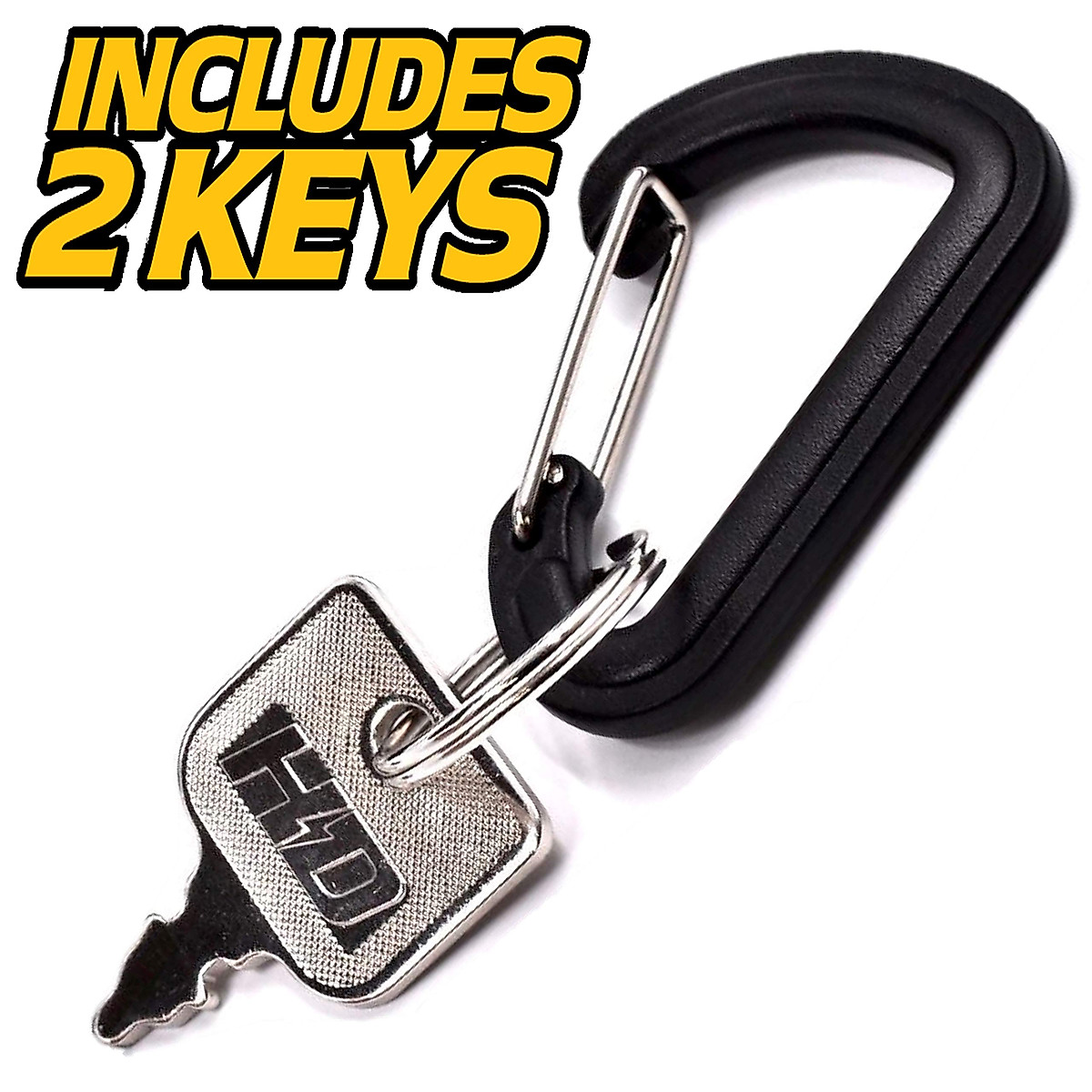 HD Switch Starter Ignition Switch Replaces Wheel Horse Toro 103990 Toro 111216 Wheelhorse Series -Dual Protection Soft-Grip Umbrella Key & Protective Grommet System - w/2 Keys & Carabiner Lawnmower