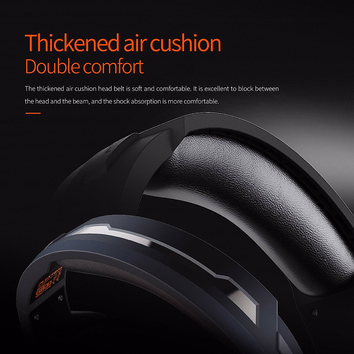 Cyclotronix PS5 G8002 Gray Stereo Gaming Headset for PS5, PS4, PC, Xbox One, Xbox Series X, Noise Cancelling Over Ear Headphones with Mic, Headphone-Mounted Volume Control, Flexible, Light Weight!