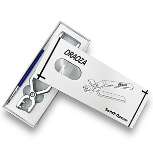DRAOZA Switch Opener,Mechanical Gaming Keyboard Switch Opener for Cherry MX Switches(Silver)