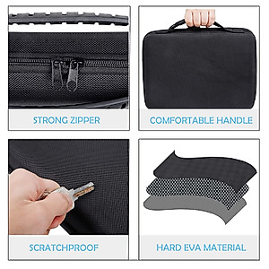 Knife Display Case, 42 Slots Pocket Knife Case, Folding Knife Butterfly Knife Pocket Knife Storage Organizer, Knives Collection Protector Carrier Bag for Survival Tactical Outdoor EDC Mini Knife