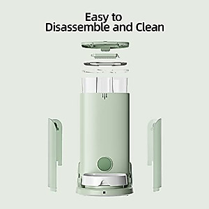 CATLINK Automatic Cat Feeder, 3.5L WiFi Smart Cat Dispenser with Ceramic Bowl for Dry Food/Freeze-Dried, Timed Cat Feeder, Portion Control, App Control with Health Report for One Cat (Young Green)