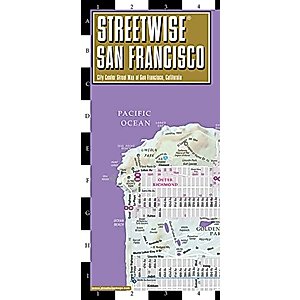 Streetwise San Francisco Map - Laminated City Center Street Map of San Francisco, California (Michelin Streetwise Maps)