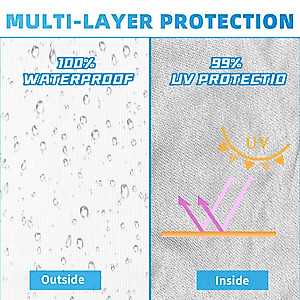 Joramoy Canopy Tent Sidewalls for 10×10 Pop Up Canopy, 3 Pack Instant Canopy Sunwall, Waterproof and UV Protection Canopy Shade Wall, Straight Leg Canopy Sidewalls 3 PCS Only(White)