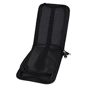 Pencil Case for Canvas Folding Bag 72 Slots Pen Pen for Holder Cloth Pen Pen for Organizer Pen Pen Pen Stand Pen Pencil Marker Cases (120 pieces folding bag (black))