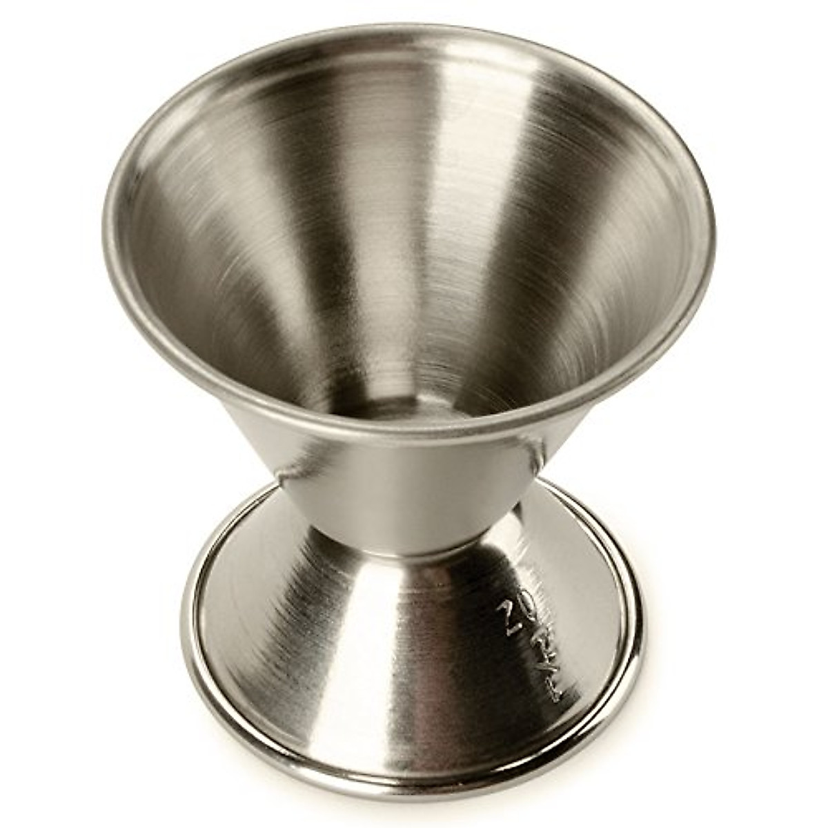 Tezzorio (6 Pack) Double 1/2 & 1 Oz Bar Jigger, Stainless Steel Cocktail Jiggers Pony Shot Measuring Liquor/Bartender Supplies