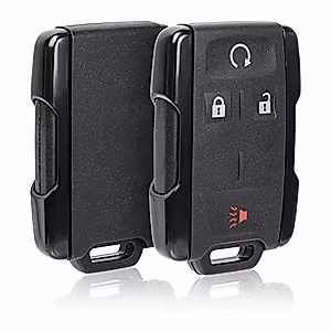 NPAUTO Key Fob Fits for Chevy Silverado GMC Sierra 1500 2500 HD 3500 HD Chevy Colorado GMC Canyon 2015 2016 2017 2018 2019 2020 2021 Keyless Entry Remote Control Start Key Fobs, M3N-32337100