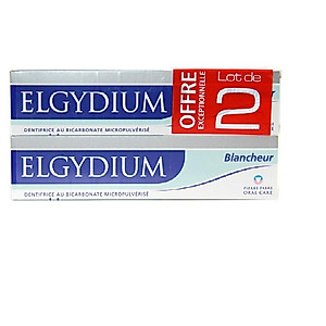 Elgydium Whitening Toothpaste with Bicarbonate Lot De 2x75 Ml