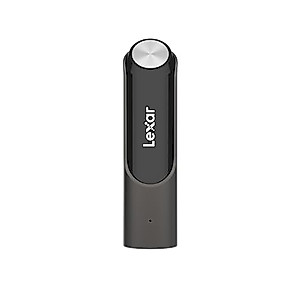 Lexar 1TB JumpDrive P30 USB 3.2 Gen 1 Flash Drive, External Storage, Up To 450MB/s Read/Write, Durable Metallic Design, Titanium (LJDP030001T-RNQNG)