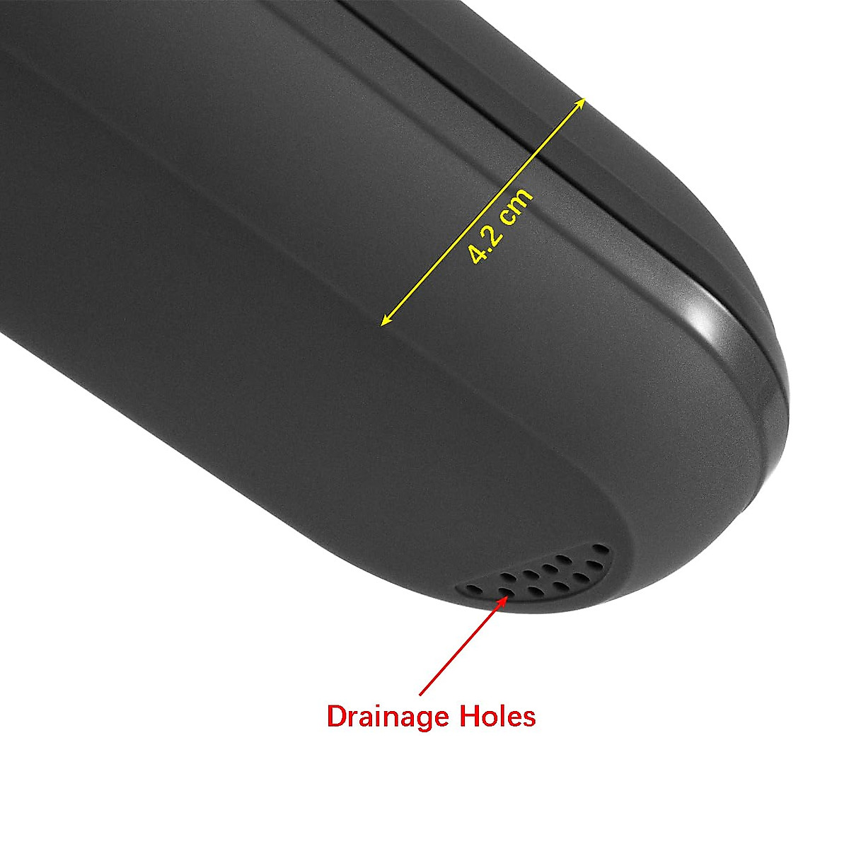 Cosmos Pack of 2 Plastic Travel Case Toothbrush Carrying Case Holder Container Compatible with Oral B Pro and also for Sonicare & Other Toothbrush