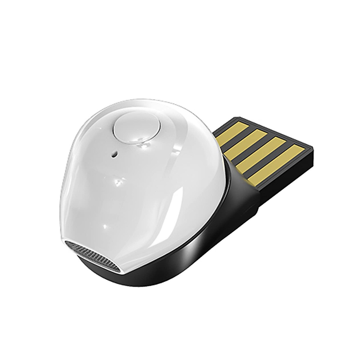 Invisible Smallest Mini Wireless Earbuds Mono Single Earphone Car Discreet Hidden Tiny Sleep Bluetooth Earpiece for Small Ears Work Cell Phones with Microphone in Ear Waterproof Sport Headphones