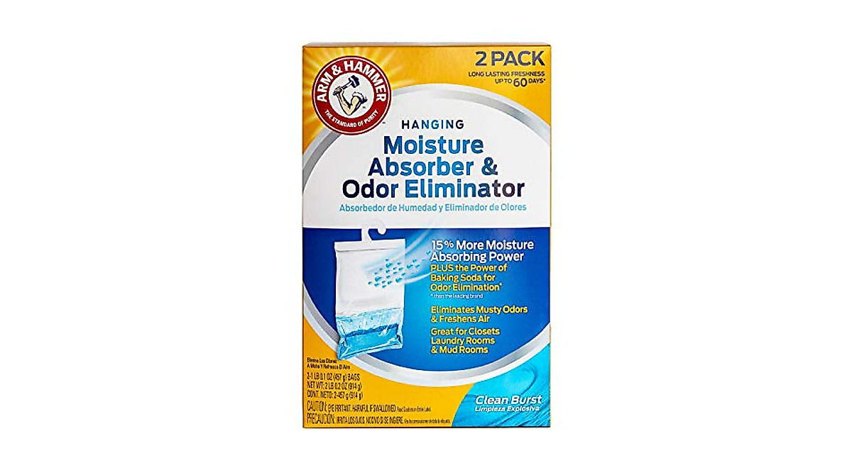 Arm & Hammer Clean Burst Moisture Absorber 2-Pack - Fresher Air