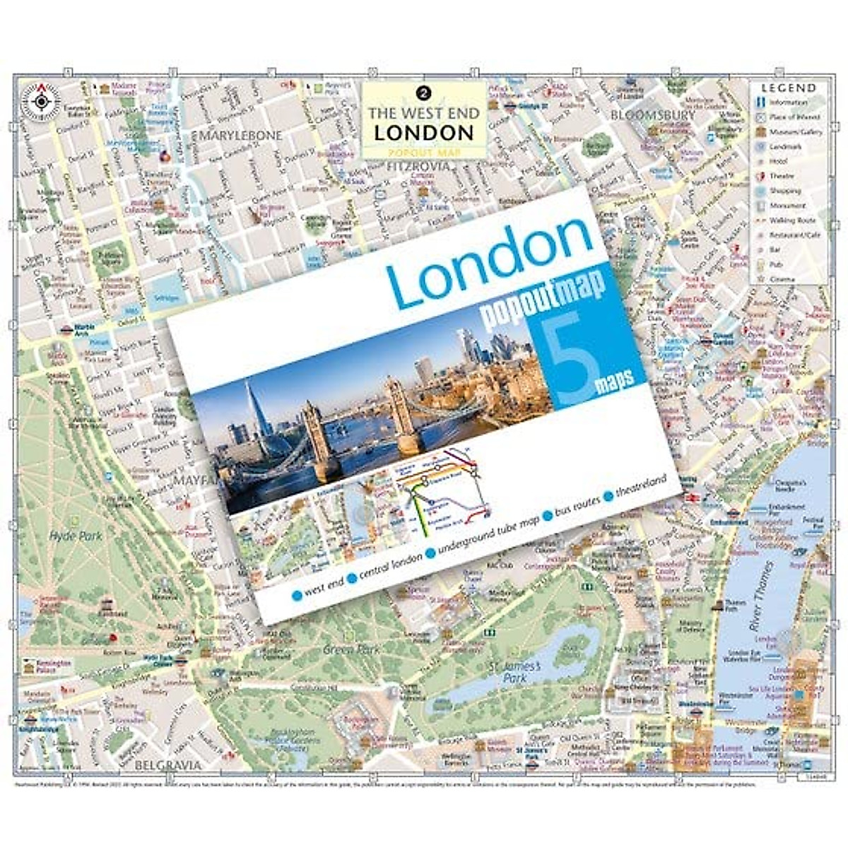 London PopOut Map (PopOut Maps)