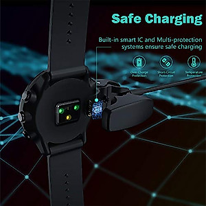 TUSITA Charger Compatible with Suunto 3 Fitness,Suunto 5, Traverse, Kailash, Spartan Trainer, Ambit 1 2 3 - USB Charging Cable 100cm - Smartwatch Accessories