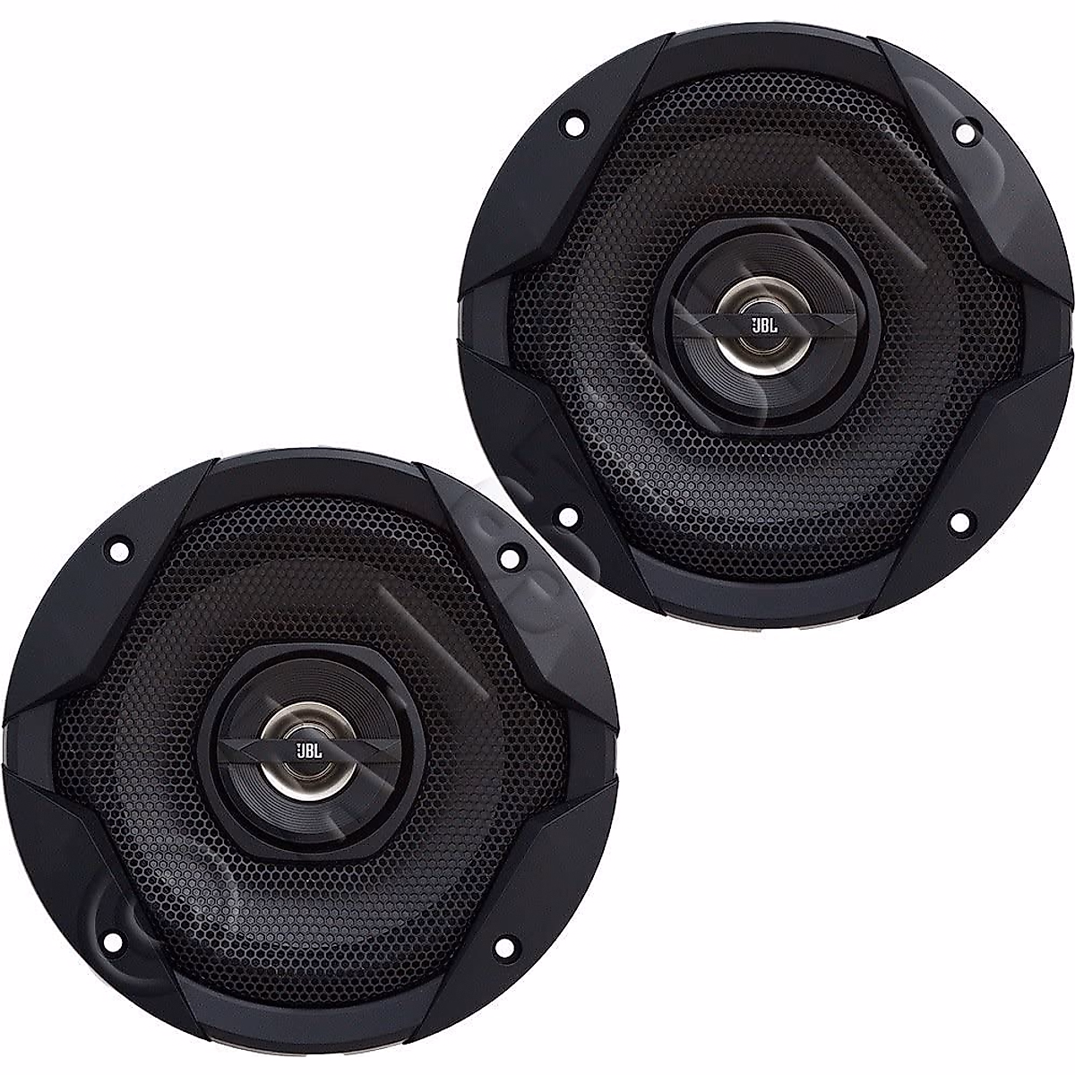 JBL GT7-6 6.5" 2-Way GT7-Series Coaxial Car Audio Speakers-Set of 2, Black, one Size