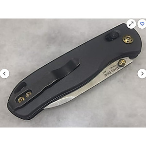 Gold Bronze Stainless Steel Torx Screws & Thumb Stud For Kizer Drop Bear Knife