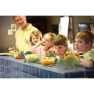 Funwares Original Tricerataco - The Ultimate Dinosaur Taco Holder, Fun and Practical White Elephant Gift, Hold 2 Tacos