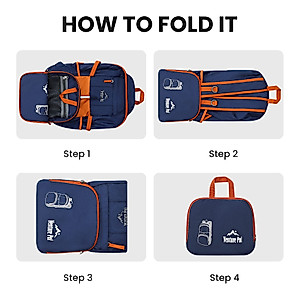 Venture Pal 35L Ultralight Lightweight Packable Foldable Travel Camping Hiking Outdoor Sports Backpack Daypack