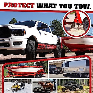 Rock Tamers Mudflap System 00108 2" Hub with Matte Black Stainless Steel Trim Plates