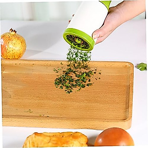 Spice Grinder Manual Herb Grinder Multifunctional Seeds Grinder with Stainless Steel Cutter Portable Grinder Food Mill for Kitchen