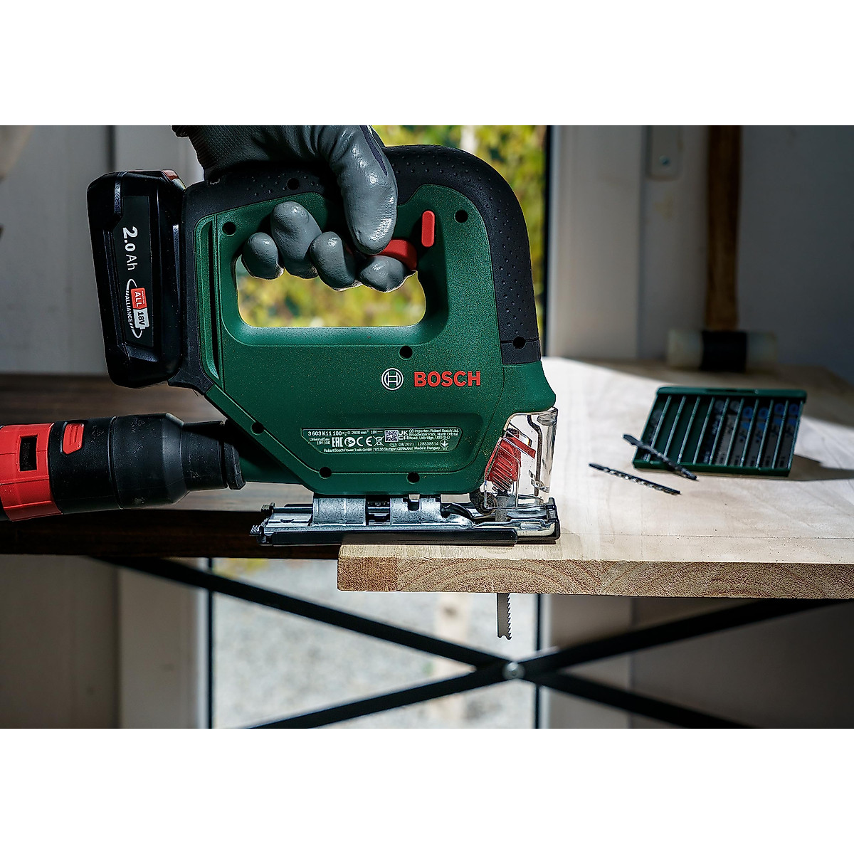 Bosch DIY 10tlg. Stichs盲geblatt-Set Wood and Metal zum S盲gen in Holz und Metall