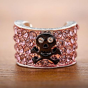 Charmed Stethoscope Charm, Skull and Crossbones