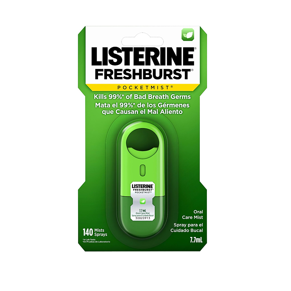 Listerine Total Care Zero Alcohol Anticavity Mouthwash, Bad Breath Treatment, Alcohol Free Mouthwash for Adults; Fresh Mint Flavor, 1 L, 2 Pack