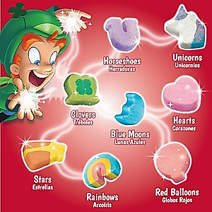 Lucky Charms Gluten Free Cereal with Marshmallows, Kids Breakfast Cereal, Made with Whole Grain, Giant Size, 26.1 oz