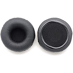 1 Pair Replacement Ear Pads Cushions Compatible with JLab Audio Rewind Wireless Retro Headphones Earmuffs Ear Cups 50mm
