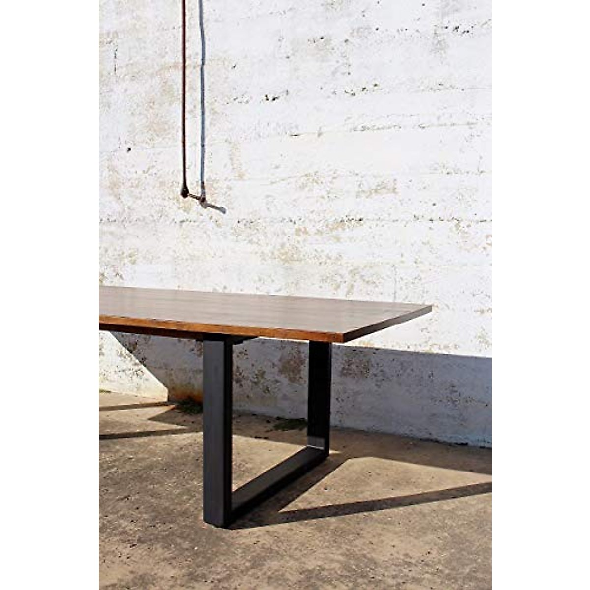 Metal Table Legs, Rectangular Style - Any Size and Color