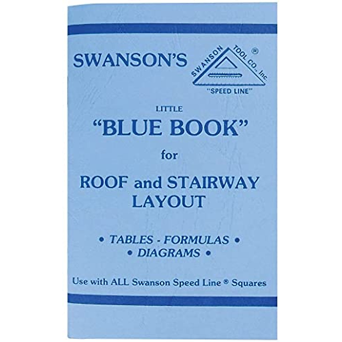 SWANSON Tool Co S0101 7 Inch Speed Square, Blue
