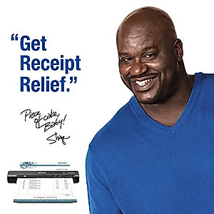 Epson Workforce ES-65WR Wireless Portable Sheet-fed Document Scanner with Premium Accounting Features for PC and Mac