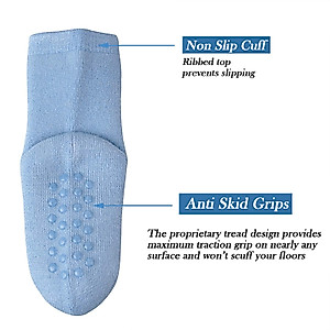 JORMATT 6 Pairs Toddler Thick Thermal Crew Socks Baby Winter Socks Boys Warm Fleece Socks Girls Cute Slipper Socks with Non Slip Girps,2-4 Years L