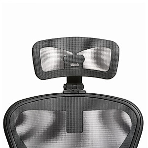 Engineered Now The Original Headrest for The Herman Miller Aeron Chair (Graphite, HW)