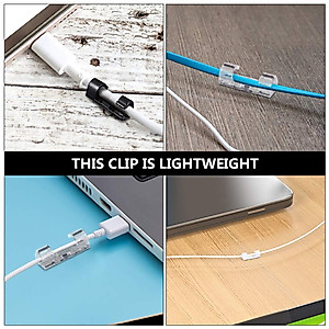 120pcs Fastener Wire Home Cable Fixation Cord Cable Organizer Cord Management Self-Adhesive Cable Clips Cord Organiser Self-Adhesive Cable Clamp Cable Clamps Small TPR Fixing Seat