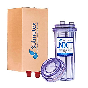 Solmetex NXT Hg5 Collection Container with Recycle Kit (NXT-Hg5-002CR) for Solmetex Amalgam Separator Maintenance Free for Dental Office