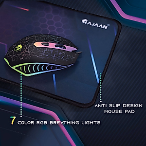 Dell RGB Lights PC Precision Tower Computer | Intel i7 Quad-Core Processor | 16GB DDR3 RAM 512 GB Solid State Storage (SSD) | Windows 10 Pro Wi-Fi | Keyboard Mouse (Renewed)