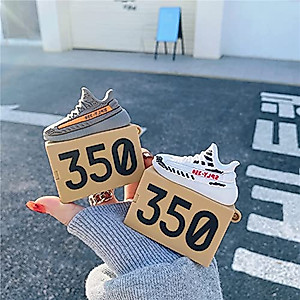 Compatible with Airpod Pro Case Cute,3D Cartoon Cute Design Silicone for Airpod Pro Case for Kids/Girls/Teens Boys (Pro 350 White)