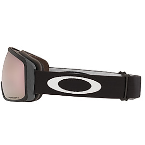 Oakley Flight Tracker XM Matte Black Prizm Hi Pink Iridium, Matte Black/Prizm Snow Hi Pink, Medium