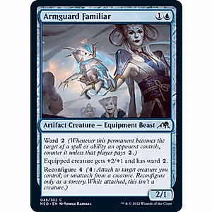 Magic: the Gathering - Armguard Familiar (046) - Foil - Kamigawa: Neon Dynasty