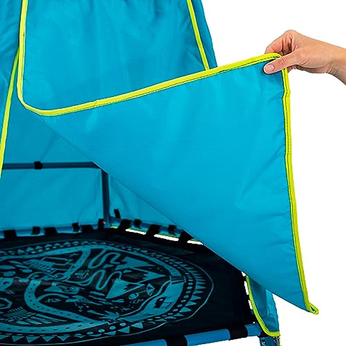 TP Toys Explorer 2 Climbing Set Jungle Gym with Platform and Tent, Blue, 850